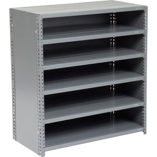 Global Industrial™ Steel Closed Shelving 6 Shelves No Bin - 36x18x39