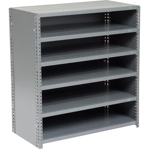 Global Industrial™ 6 Shelf, Closed Steel Shelving Unit, 36"W x 18"D x ...