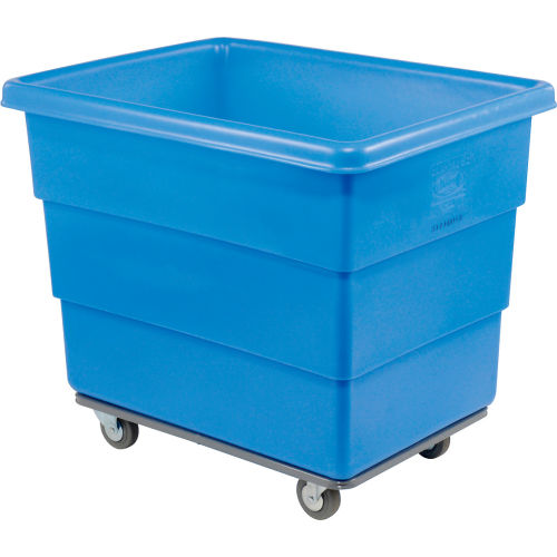 Dandux Blue Plastic Box Truck 51116016U-4S 16 Bushel Heavy Duty