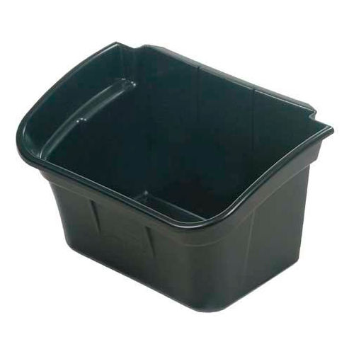 Rubbermaid® Utility Bin, 4 Gallon Capacity, 12-1/8"L x 10-1/2"W x 17"H ...