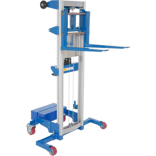 Hand Operated Counterbalanced Lift Truck A-LIFT-CB-HP 400 Lb. Straddle Legs
