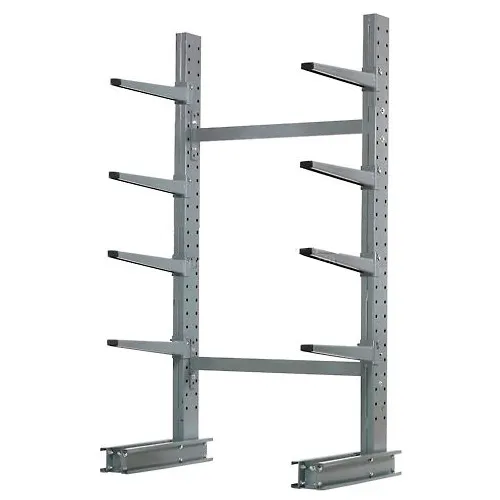 Global Industrial™ Single Sided Cantilever Rack Starter, 48"Wx33"Dx96"H ...