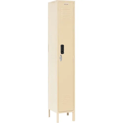 Global Industrial™ 1-Tier 1 Door Digital Locker, 12"W x 18"D x 78"H ...