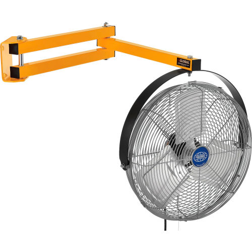 Global Industrial™ 18" Double Arm Loading Dock Fan, 3,000 CFM, 120V