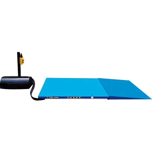 Global Industrial™ Low Profile Power Scissor Lift Table, 57" x 44 ...