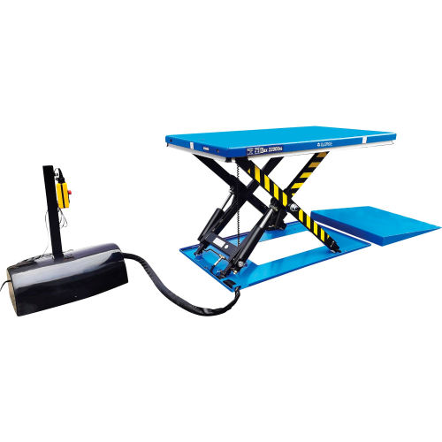 Global Industrial™ Low Profile Power Scissor Lift Table, 57" x 31 ...