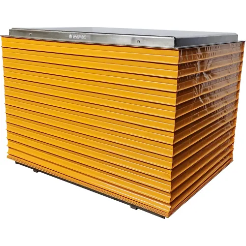 Bellows Package for Global Industrial™ 48" x 36" Stainless Power ...