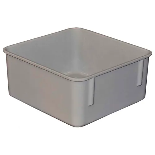 MFG Tray Molded Fiberglass Toteline Nesting Tote, 9-3/4"L x 9-1/4"W x 4 ...