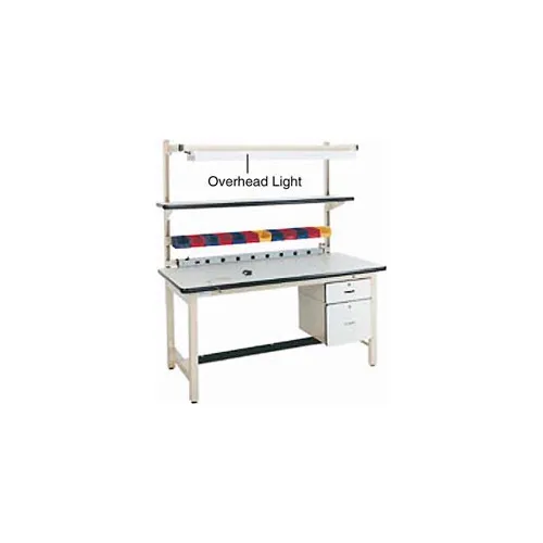 Pro-Line Overhead Light For 72"W Workbench, 72"W, Tan
