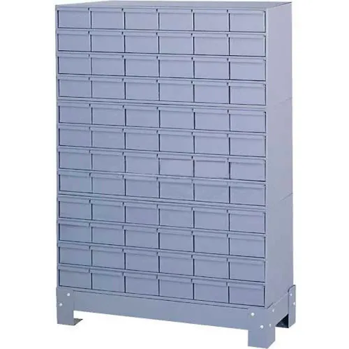 Durham Steel Drawer Cabinet 019-95 - With 72 Drawers 34-1/8"W x 12-1/4 ...