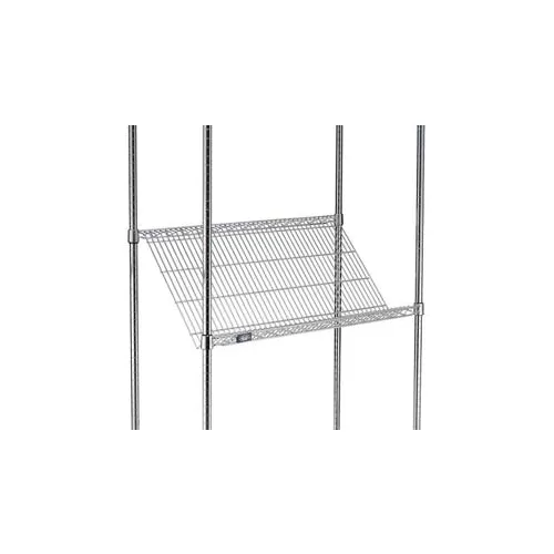 Nexel® SS2436C Chrome Slant Wire Shelf 36"W x 24"D