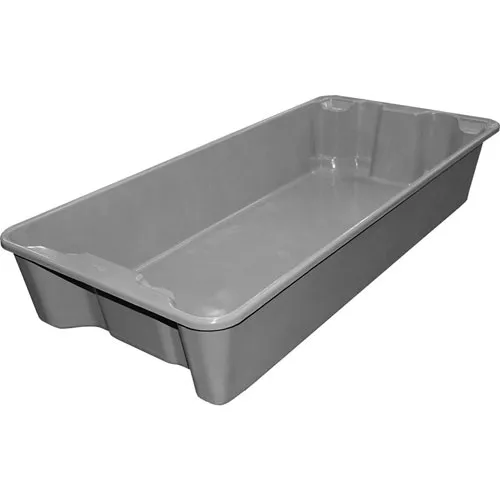 MFG Tray Molded Fiberglass Nest & Stack Tote with Wire, 42-1/2"L x 20"W ...
