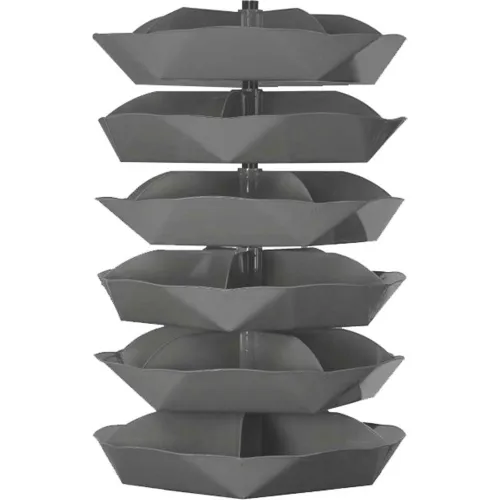 Durham 44" Diameter Rotabin® Revolving Parts Storage Shelving Center ...