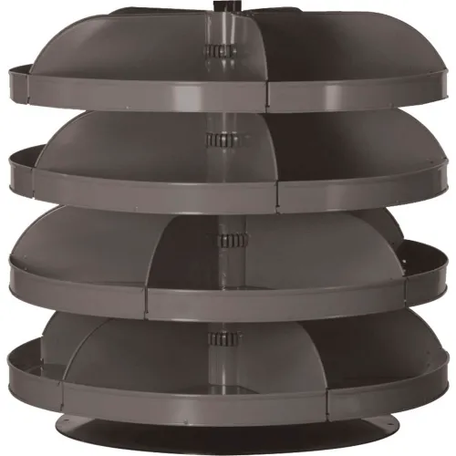 Durham 34" Diameter Rotabin® Revolving Parts Storage Shelving Center ...