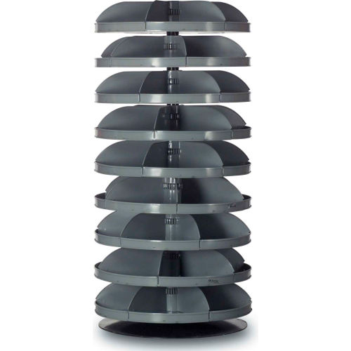 Durham 28" Diameter Rotabin® Revolving Parts Storage Shelving Center ...