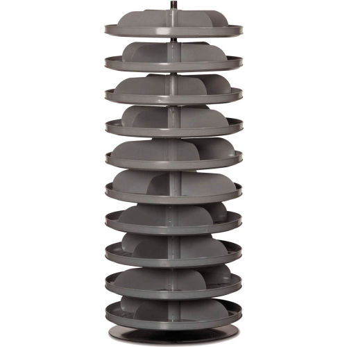 Durham 17" Diameter Rotabin® Revolving Parts Storage Shelving Center ...