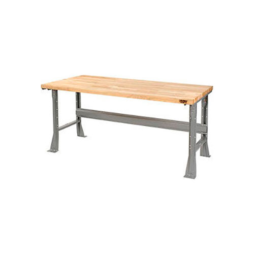 Global Industrial™ Extra Long Workbench w/ Maple Square Edge Top, 72"W ...