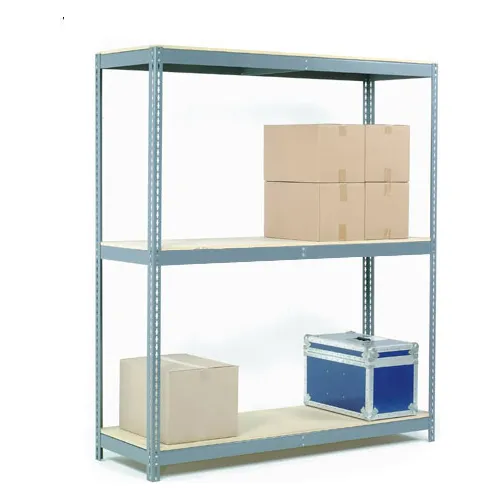 Global Industrial 3 Shelf Standard Duty Boltless Shelving Starter 72 ...
