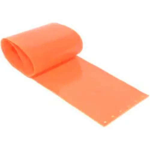 Replacement 12" x 7' Orange Strip for Strip Curtain Doors