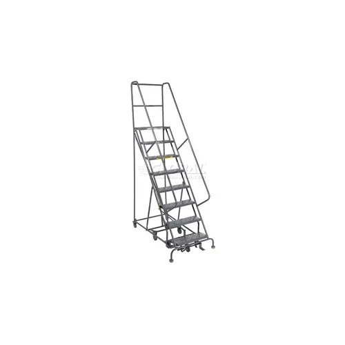 8 Step Steel Easy Turn Rolling Ladder - Safety Angle - KDAD108246
