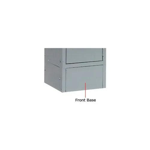 Tennsco Steel Locker Front Base FB-12-MGY - For Lockers With 6"H Legs ...