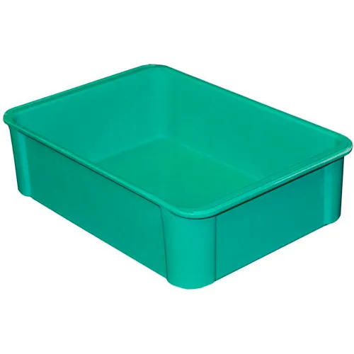 MFG Tray Molded Fiberglass Toteline Stacking Tote, 16-1/2"L x 11-3/8"W ...