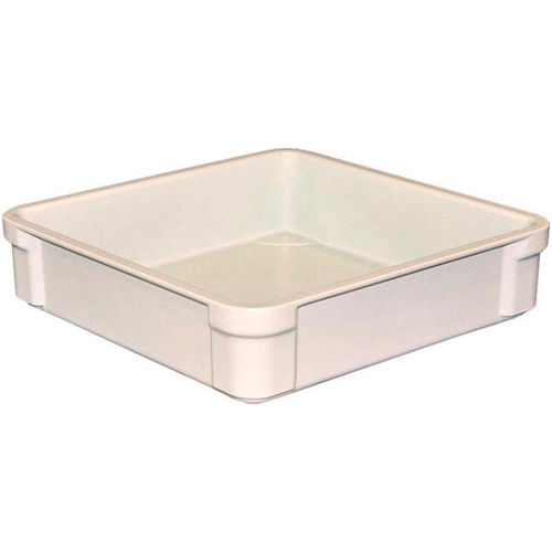 Molded Fiberglass Toteline Stacking Tote 825008 - 14-3/8"L x 14-3/8"W x ...