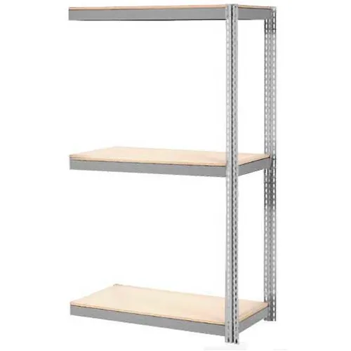 Global Industrial 3 Shelf Standard Duty Boltless Shelving Add On 96 ...