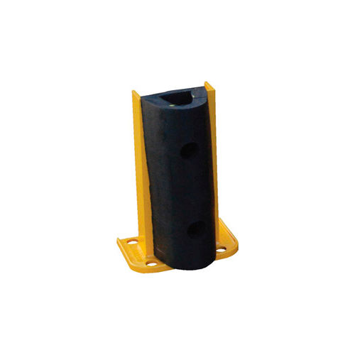 Steel Rack Guard With Rubber Bumper 7-3/4"W x 8-1/16"D x 12-1/4"H