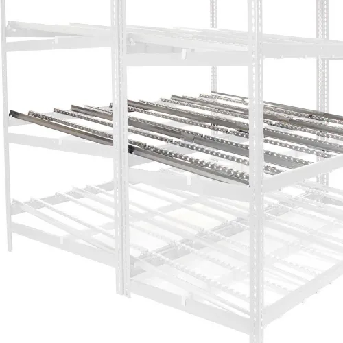 Global Industrial™ Gravity Flow Carton Rack Additional Level 96"W x 72"D