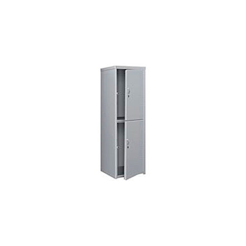 Global Industrial™ 2-Tier 2 Door, Heavy Duty Locker, 24"W x 24"D x 74"H ...