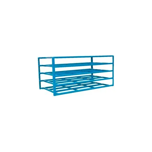 5 Shelf Horizontal Sheet Rack, 10000 Lb. Capacity, Blue