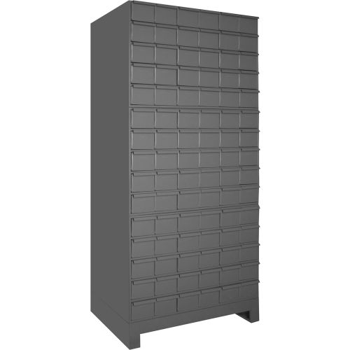 Durham Steel Drawer Cabinet 026-95 - With 90 Drawers 34"W x 11-3/4"D x ...
