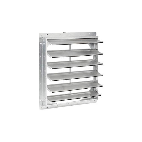 Global Industrial™ Shutter For 24" Exhaust Fan, 27-1/8"W x 27"H