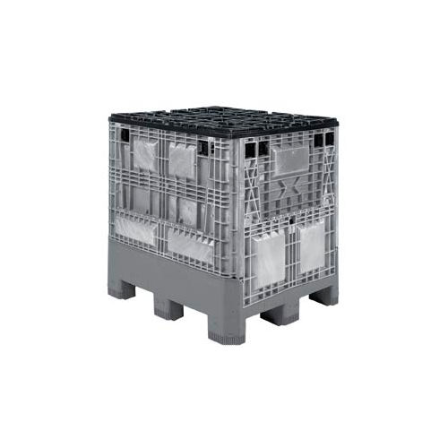 Buckhorn BG4840460251001 Folding Bulk Shipping Container - 48"L x 40"W ...