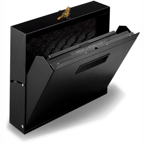 Datum Wall-Mount LapTop Locker™ Security Cabinet, Black, Series LTL-1