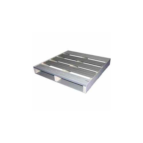 Rackable Extruded Open Deck Pallet, Plastic, Lipped, 2-Way, 36" x 36 ...