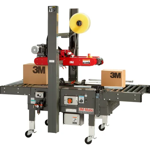 3M-Matic™ 7000r Pro Random Case Sealer, Top & Bottom Belt Drive, 2 ...