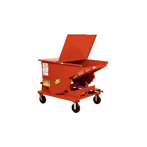 6 x 2 Poly Caster Kit for MECO Ohama Self Dumping Hoppers