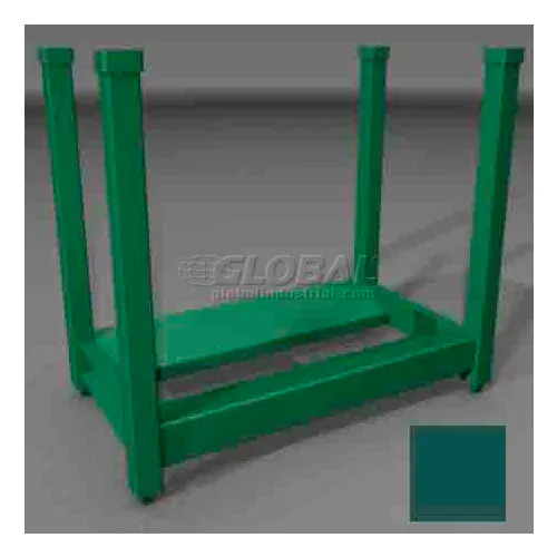 Steel King - Portable Reel Rack, Fits 29"-32" Dia. Coils - Vista Green