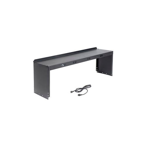 Global Industrial™ Steel Power Riser, 60"W x 15"D, Black