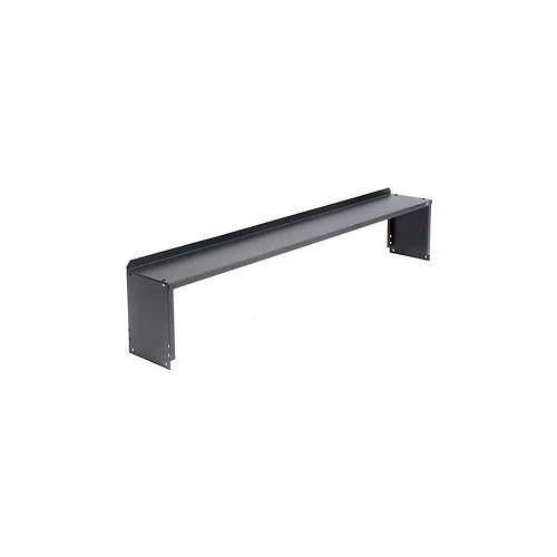 Global Industrial™ Steel Standard Riser, 72"W x 10-1/2"D, Black