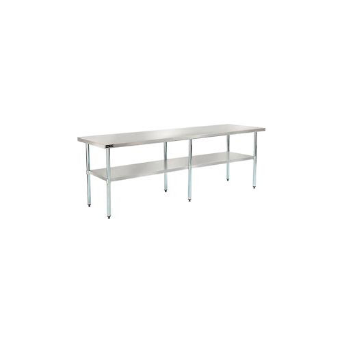 Global Industrial™ Workbench w/ 18 Ga 430 Series SS Top & Galvanized ...