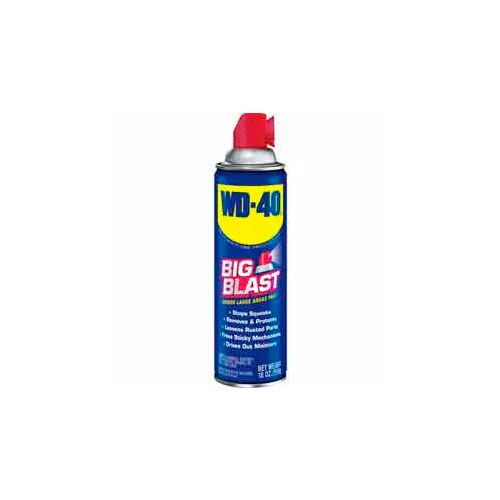WD-40® Multi-Use Aerosol Lubricant - 18 oz. Big Blast Aerosol Can ...