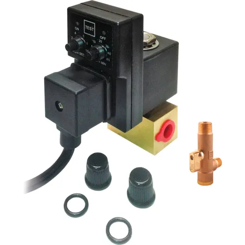 Arrow Pneumatics 5802S, Electric Drain with Strainer, 2.5 GPM, 1/4" NPT ...