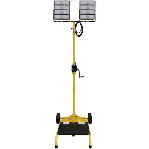 Lind Equipment LE980LED-CART-TD-W Dual Head LED Cart w/Winch, 2-200W ...