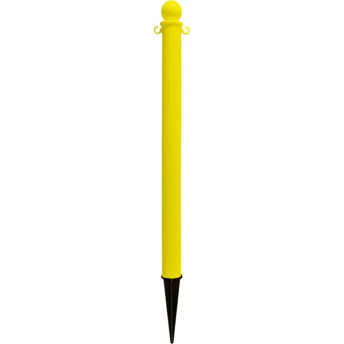 Global Industrial™ Plastic Ground Pole, 35"H, Yellow