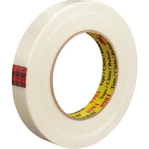 3M™ Scotch® 8981 Filament Tape 3/4" x 60 Yds. 6.6 Mil Clear - Pkg Qty 48