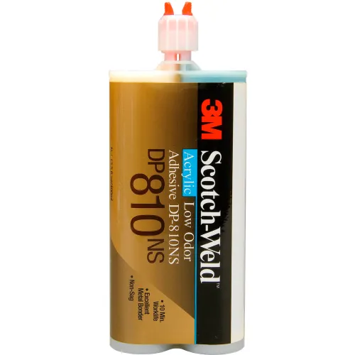 3M™ Scotch Weld™ DP810NS Low Odor Acrylic Adhesive, Duo-Pak, 400 ml ...