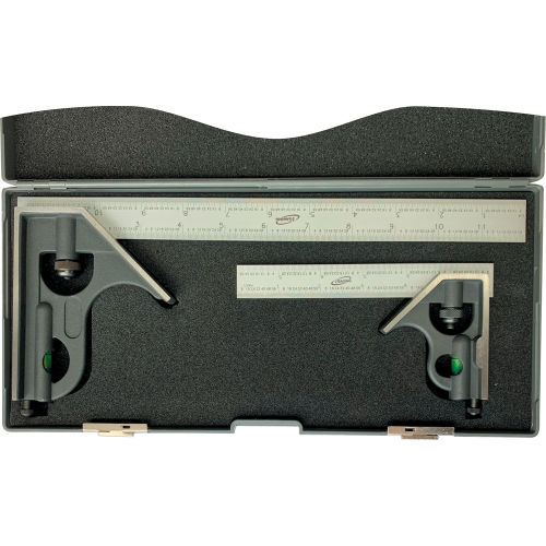 iGAGING Premium 6" & 12" Combination Square SET